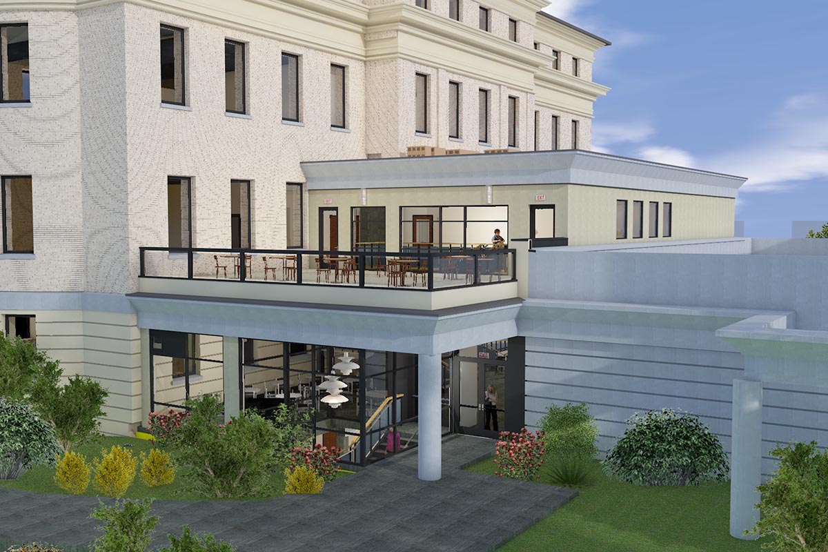 West Elevation Cornice v2 - Kirtley-Cole Associates